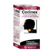 Codinex™, Codeine Linctus 15Mg/5Ml S/F 100ml