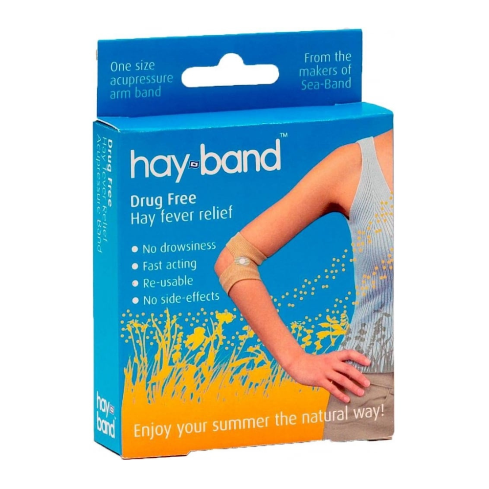 Hay-Band™, Hay Fever Relief Acupressure Arm Band – yourpharmacy.ie