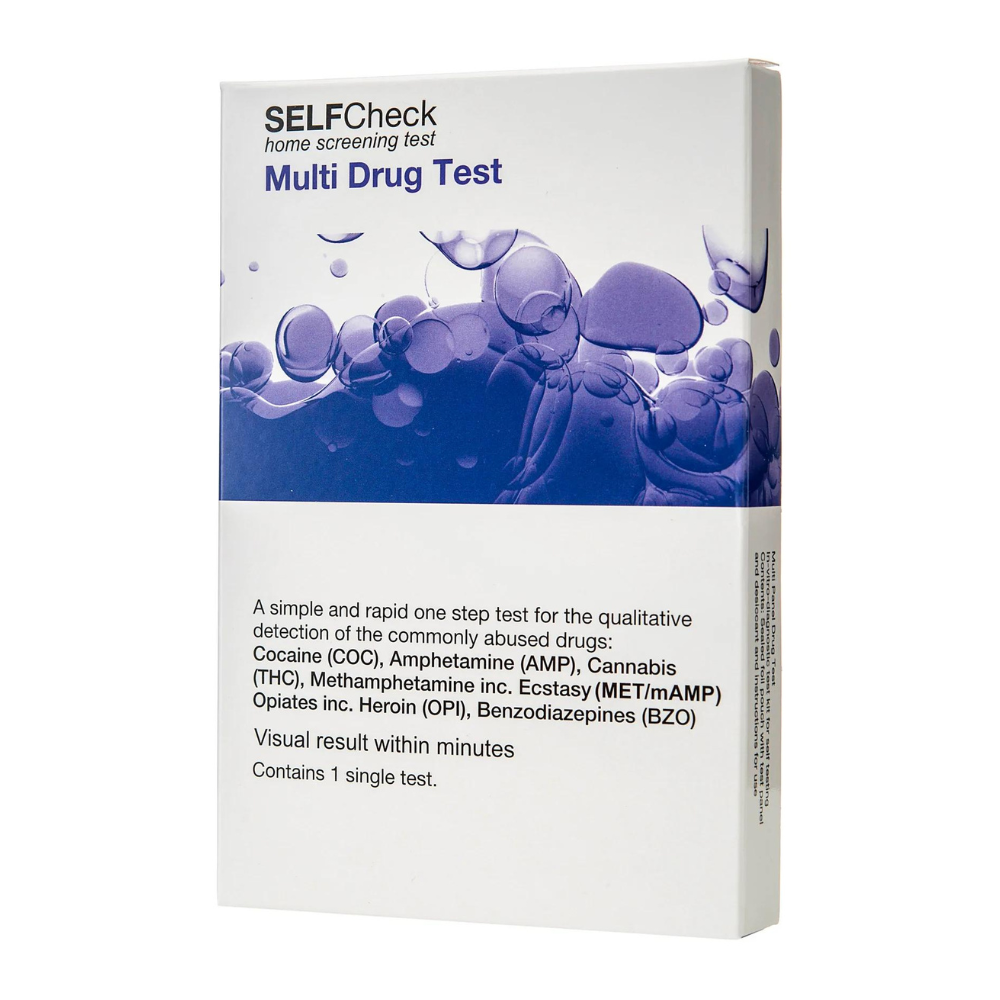 SELFCheck, Multi-Drug (6 Panel) Test Kit Single Pack